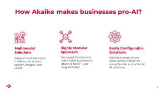 Akaike Pitch Deck | PDF