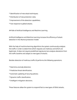 Comprehensive Analysis of the Akamai Model for DDoS Mitigation on Web ...