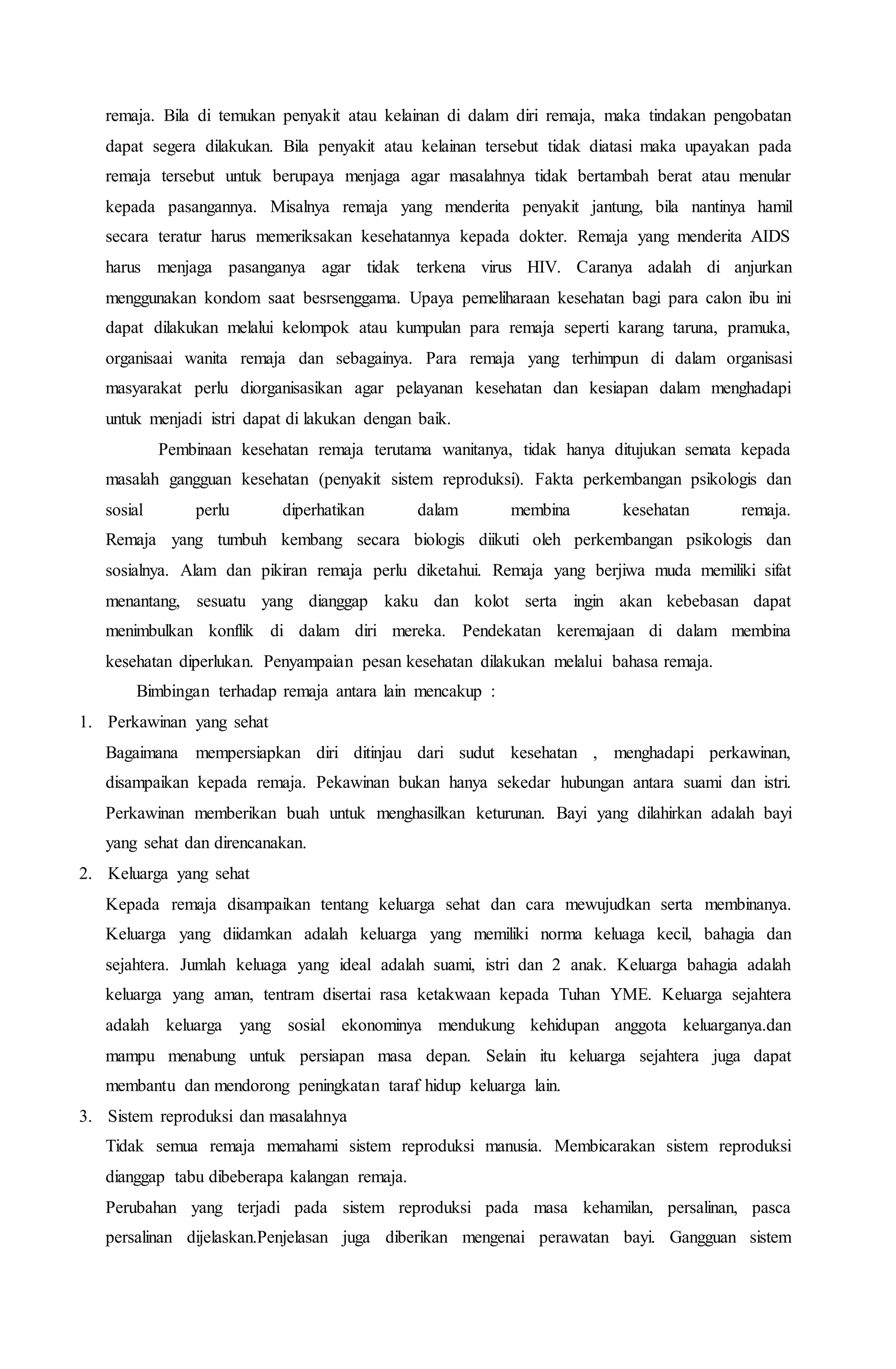 Akalah promosi kesehatan upaya promosi kesehatan pranikah | PDF