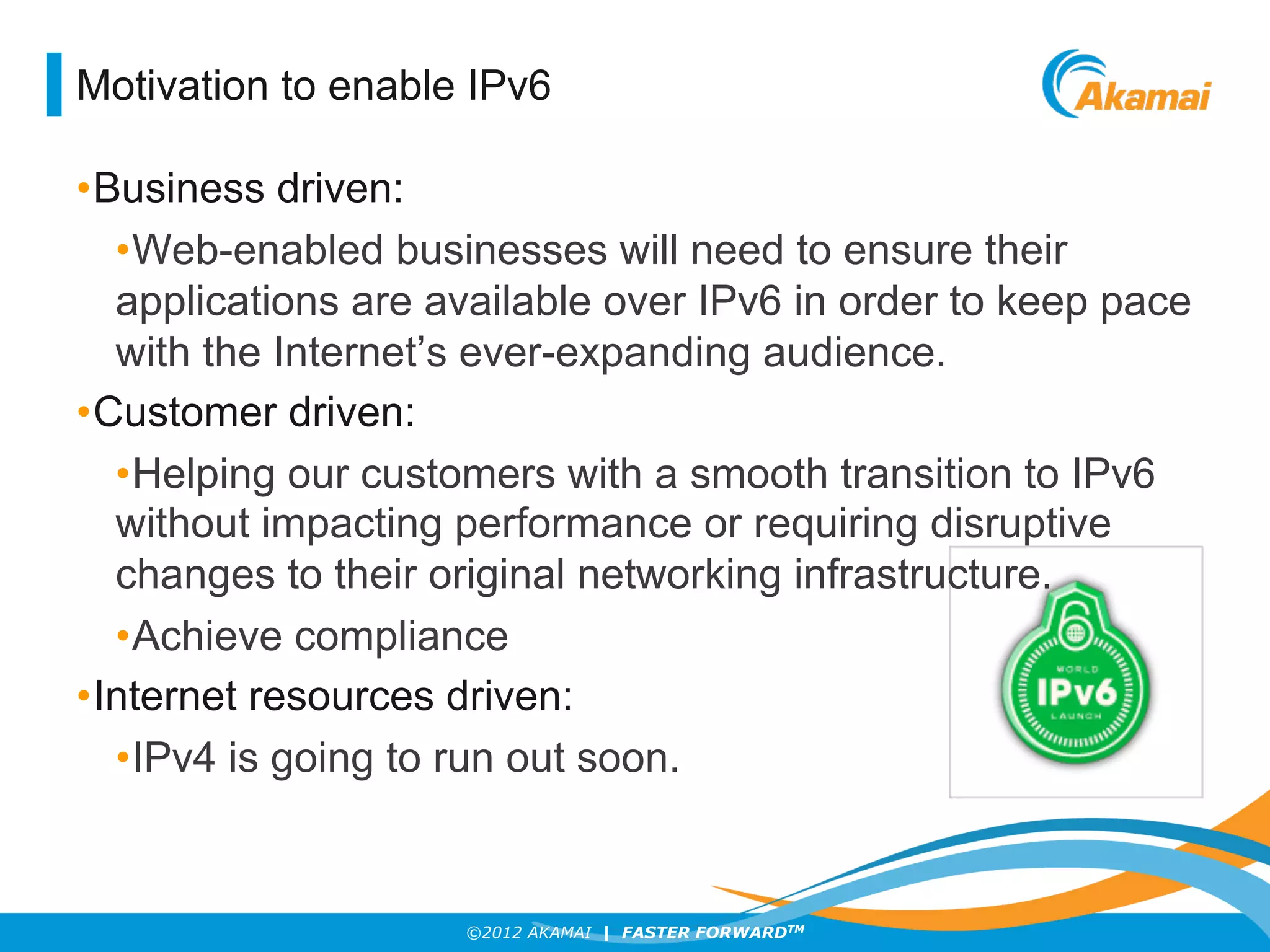 Akamai IPv6 Measurement | PDF