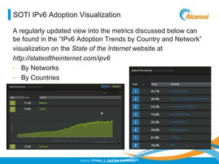 Akamai IPv6 Measurement | PDF