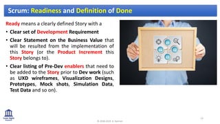 A. Kamran's DoD and DoR: Definition of Done and Definition of Ready in ...