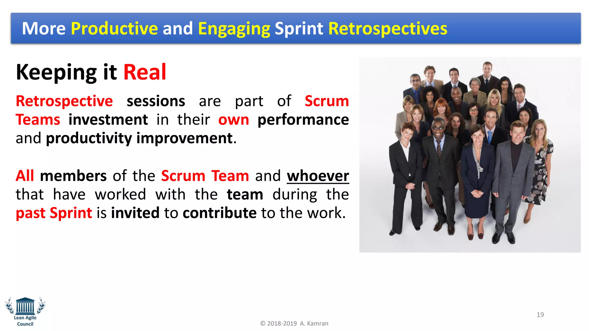 A. Kamran's Best Practices in Scrum's Sprint Retrospectives | PDF
