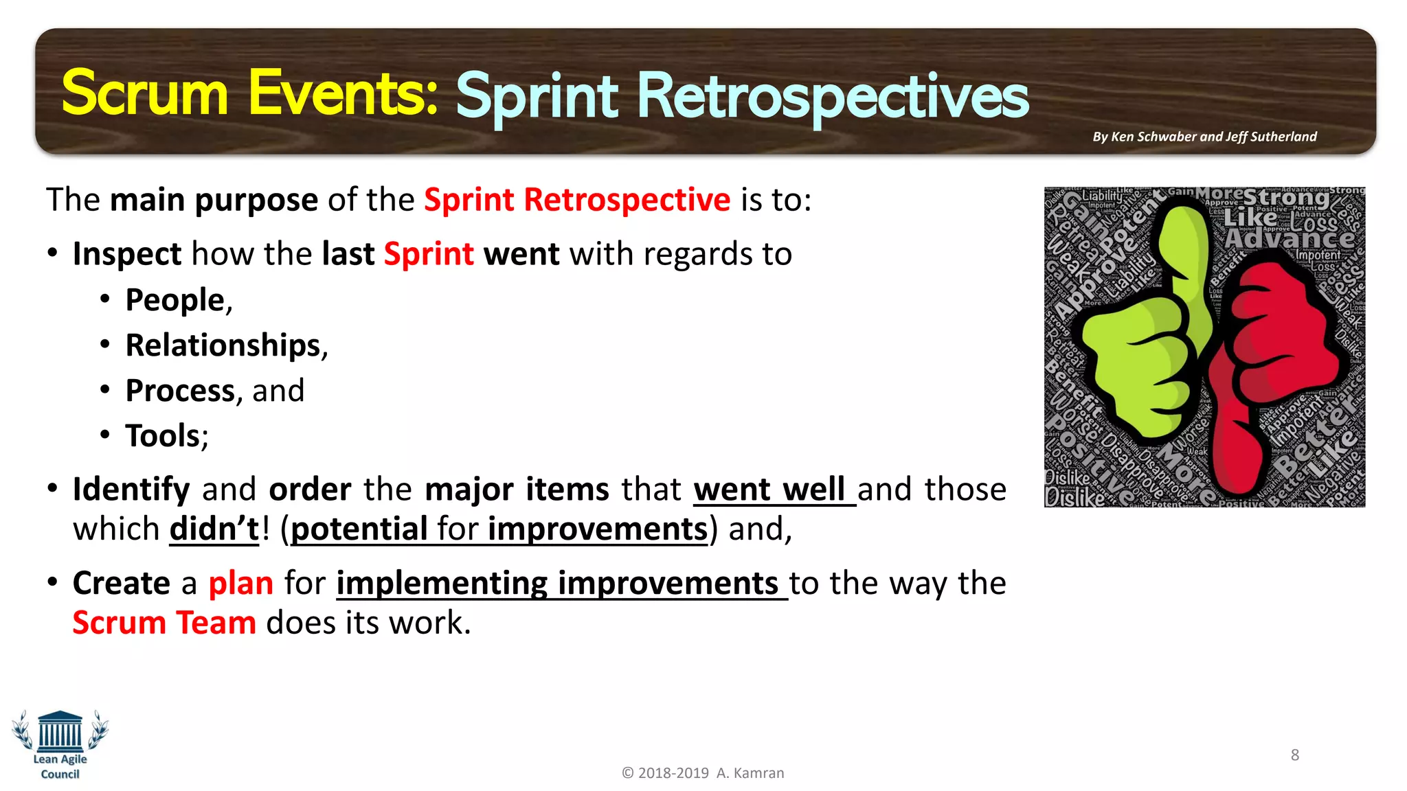 A. Kamran's Best Practices in Scrum's Sprint Retrospectives | PDF