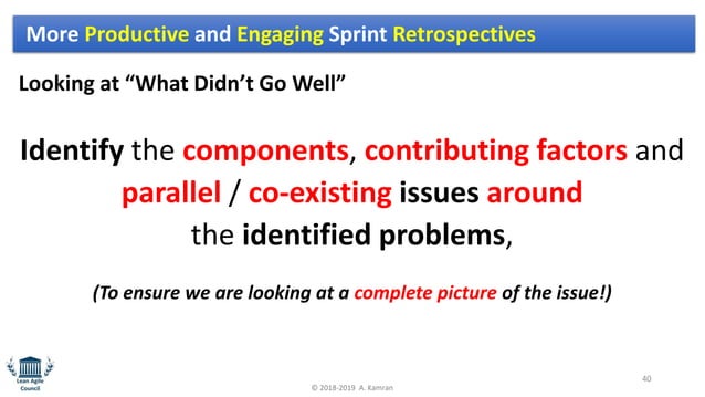A. Kamran's Best Practices in Scrum's Sprint Retrospectives | PDF