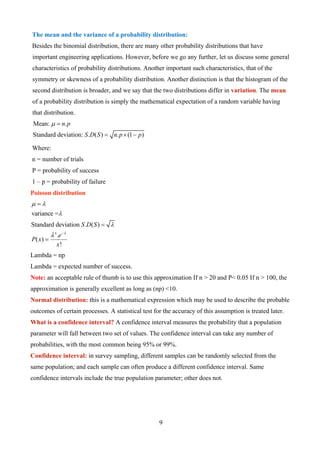 Random variables Report | PDF
