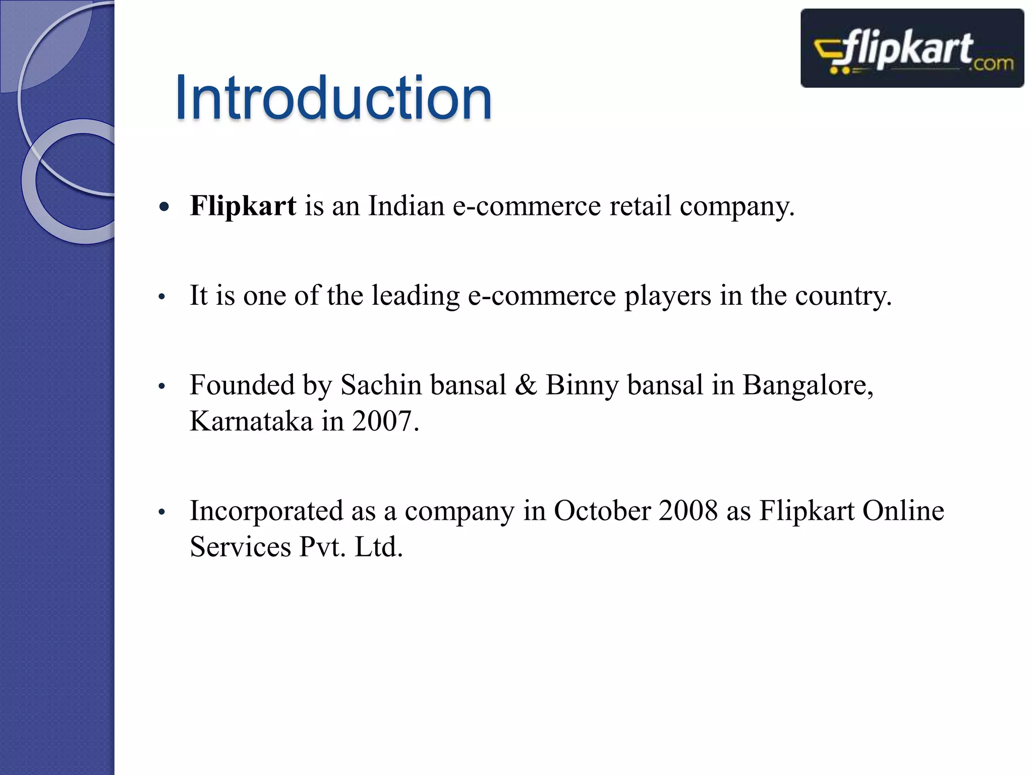 flipkart beginning | PPTX