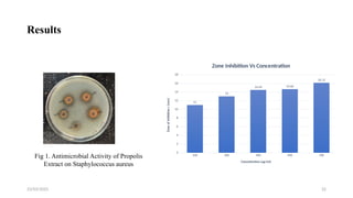 Comprehensive study propolis bee wax 3rd | PPTX