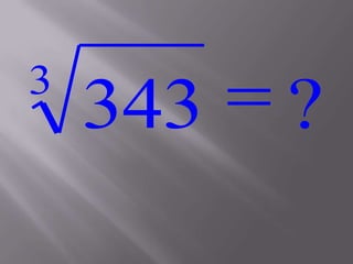 Akar pangkat tiga | PPT