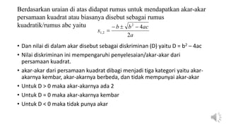 Akar persamaan kuadrat.pptx