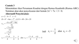 Akar persamaan kuadrat.pptx