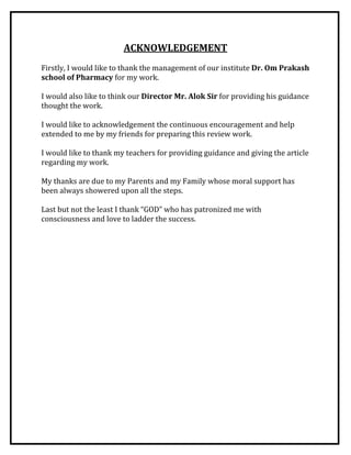 Hospital Training Report-I | PDF