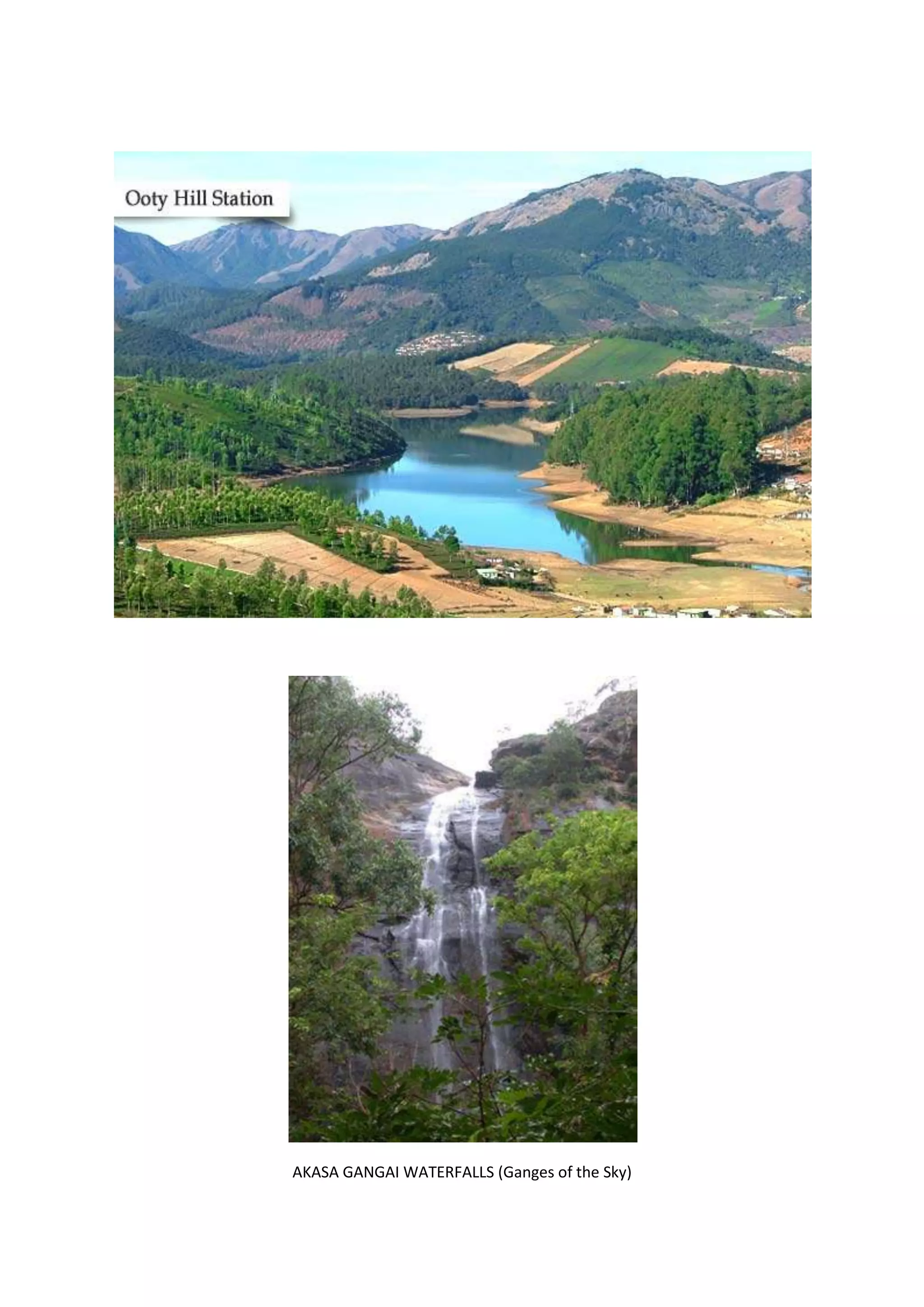 Akasa gangai waterfalls | PDF