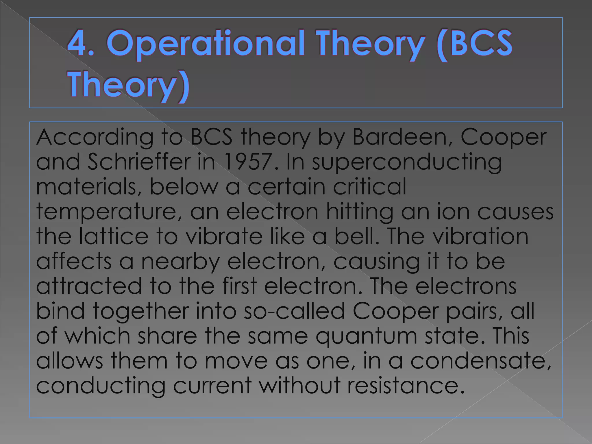 superconductivity | PPTX | Physics | Science