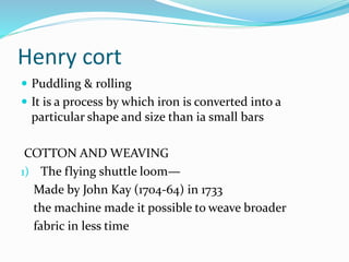 industrial revolution class 11 humanities | PPTX | Needlework | Arts ...