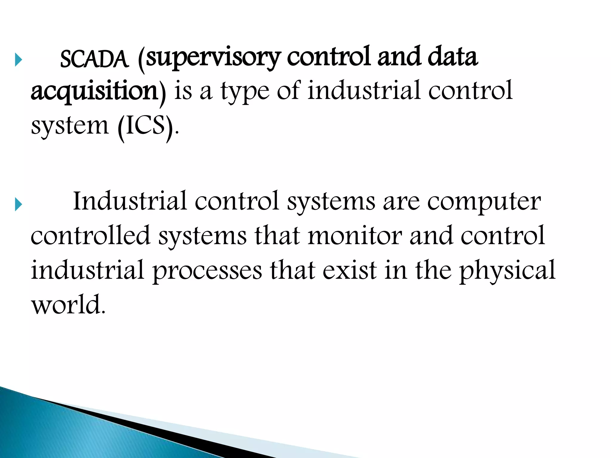 PPT on INDUSTRIAL AUTOMATION, PLC, SCADA | PPTX