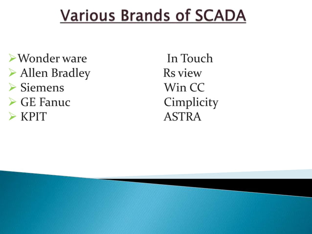 PPT on INDUSTRIAL AUTOMATION, PLC, SCADA | PPTX