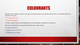 Raw materials of capsule shell | PPTX