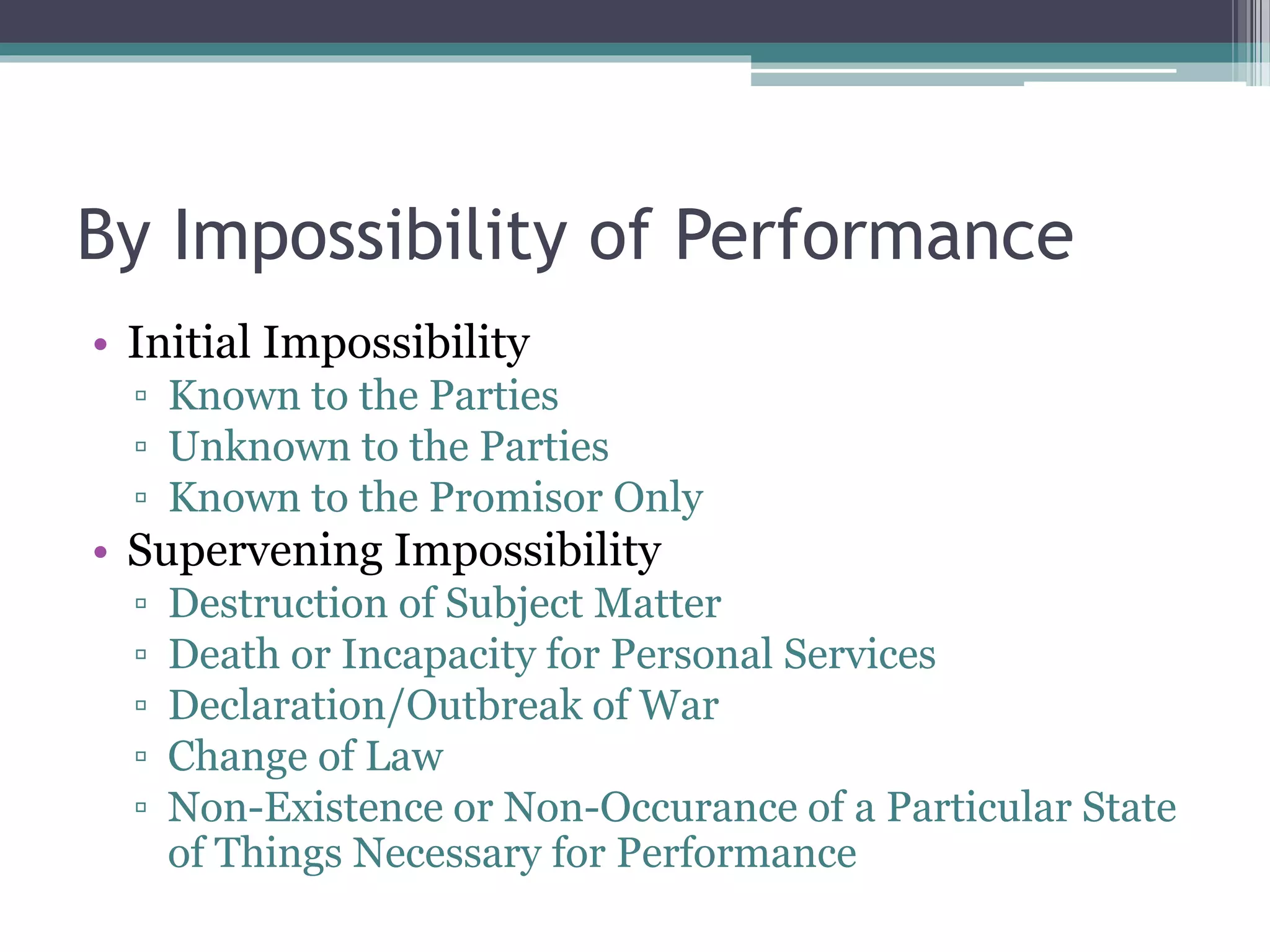 modes of discharge of contract by MAYANK SAHU | PPTX