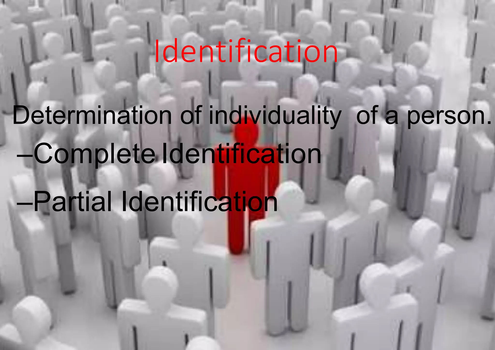 identification | PPTX