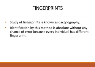 identification | PPTX