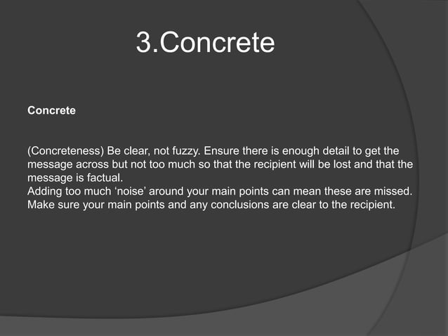 The seven c of communication in pco proof communication | PPT