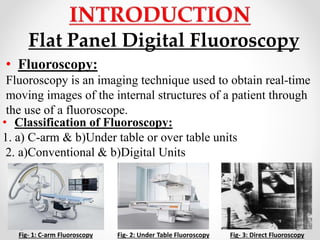Flat Panel Digital Fluoroscopy by Akash Das | PPTX