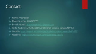 Akashdeep | PPT