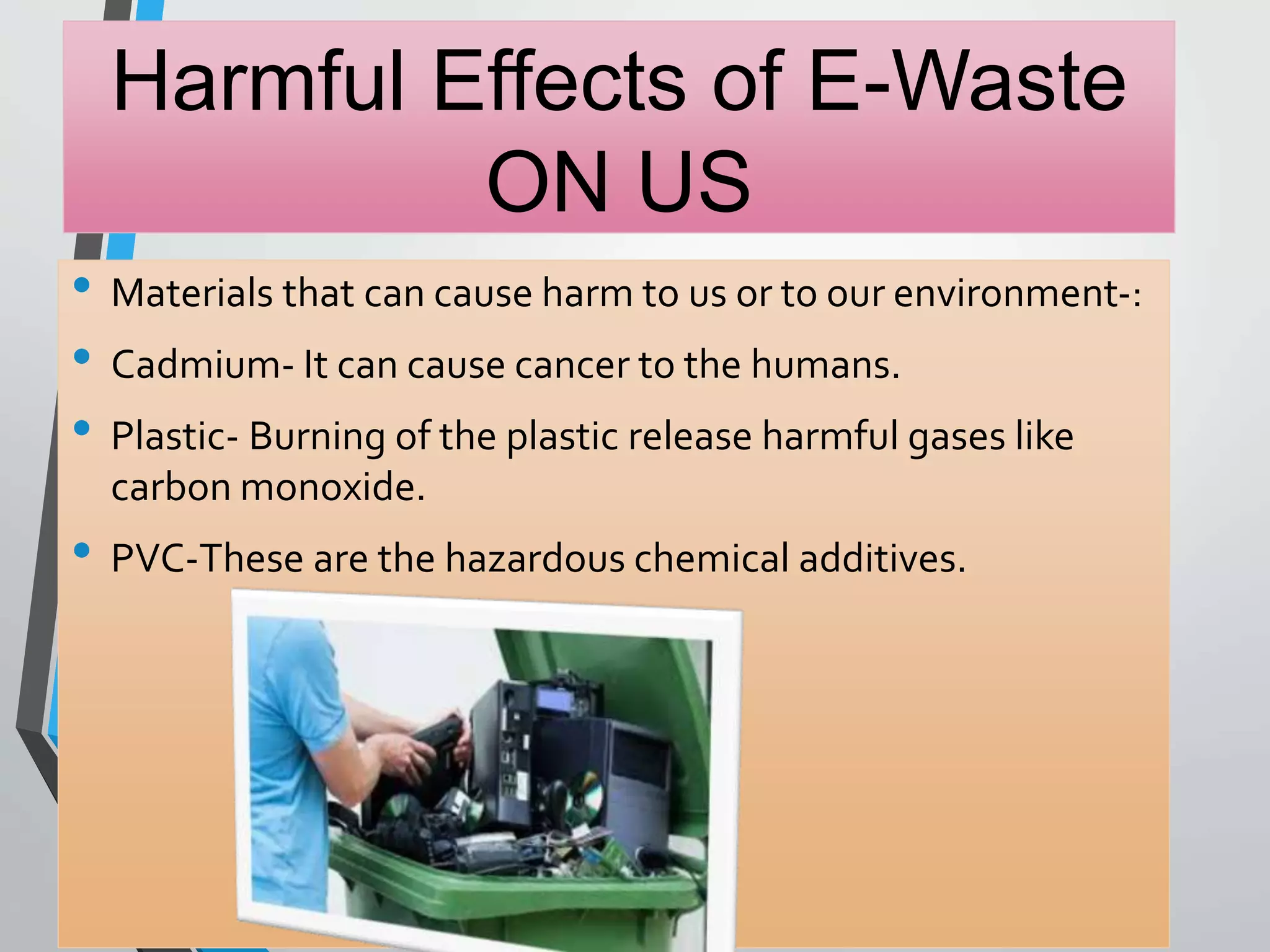 E waste : INTRODUCTION AND MANAGEMENT | PPT | Free Download