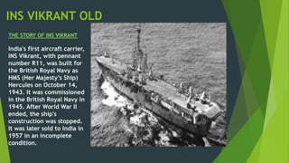 AKASH G - 710020105701 - INS VIKRANT.pptx | Business | Business and Finance