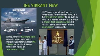 AKASH G - 710020105701 - INS VIKRANT.pptx | Business | Business and Finance