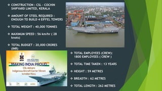 AKASH G - 710020105701 - INS VIKRANT.pptx | Business | Business and Finance