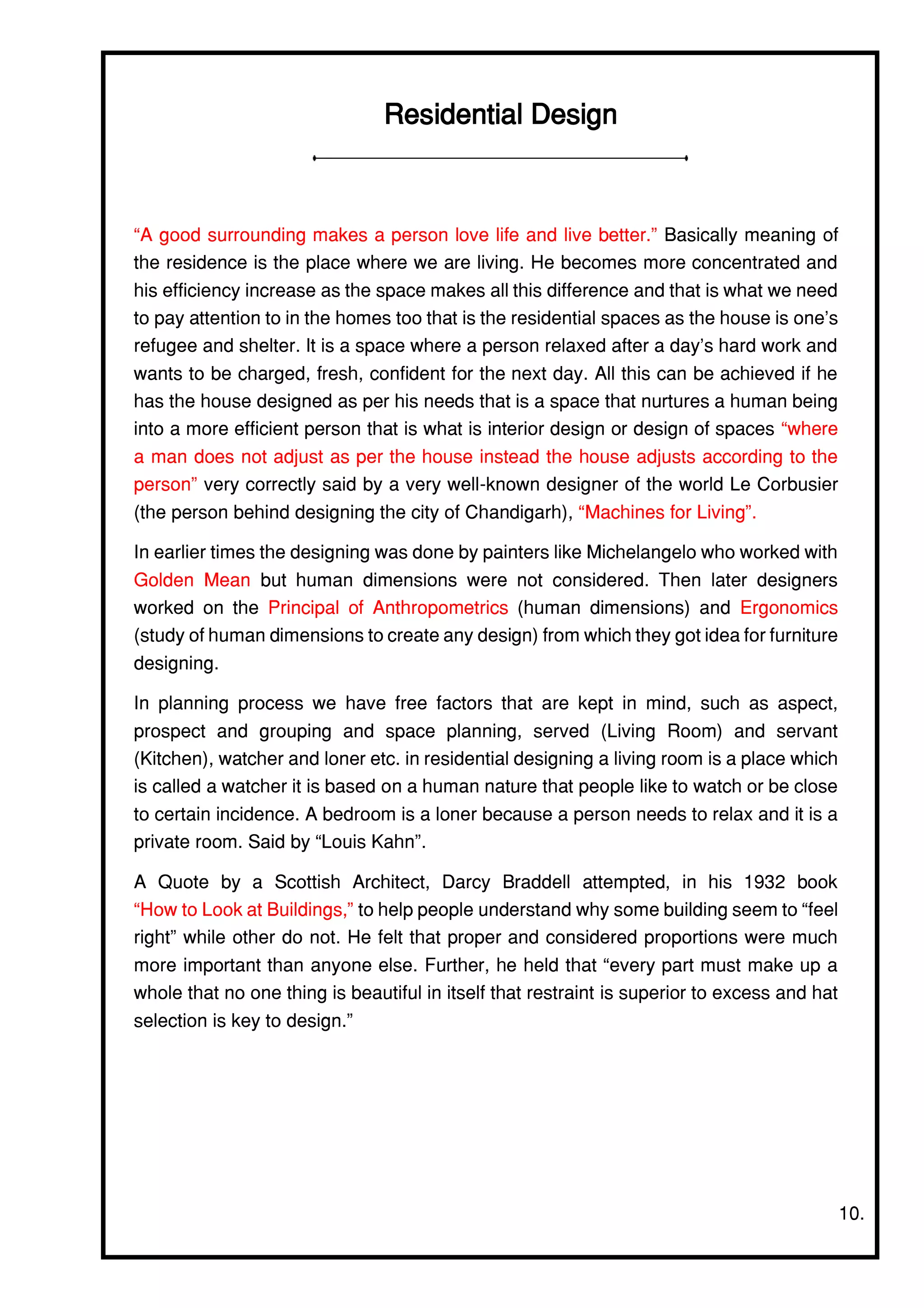 Akash Gidwani Residential Portfolio,B.Sc.ID,Studio Apartment case study ...
