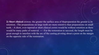 failures in fpd | PPTX