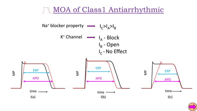 Class – I Antiarrhythmic Agents (Membrane Stabilizing Agent) | PPTX ...