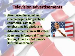 Barack Obama Presidential Campaign, 2008 | PPTX