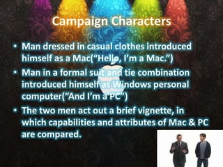 Apple: Get a Mac Campaign | PPTX