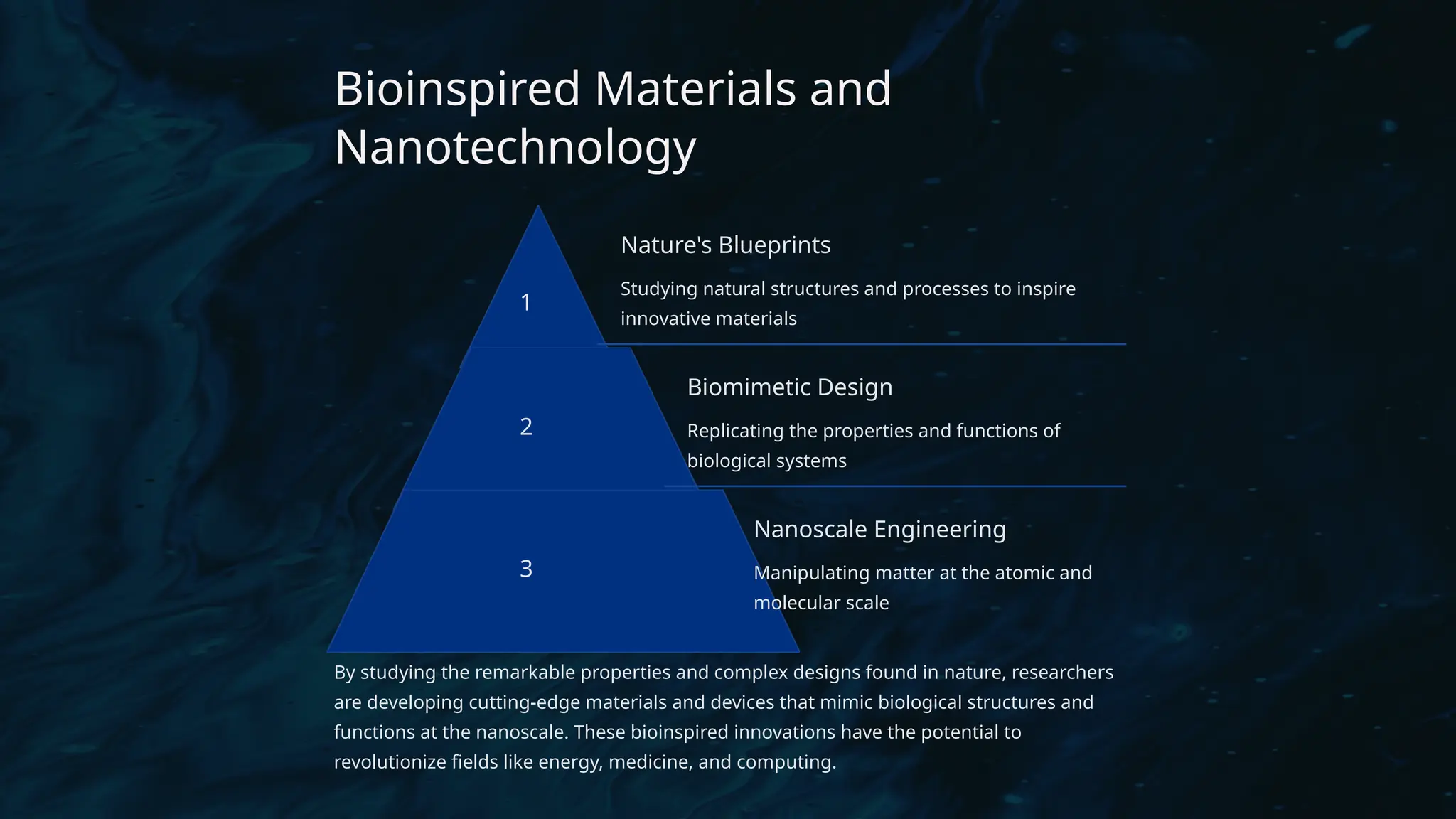Role of Biology in Next Generation Technology | PPTX