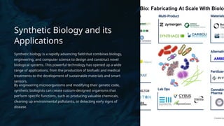 Role of Biology in Next Generation Technology | PPTX