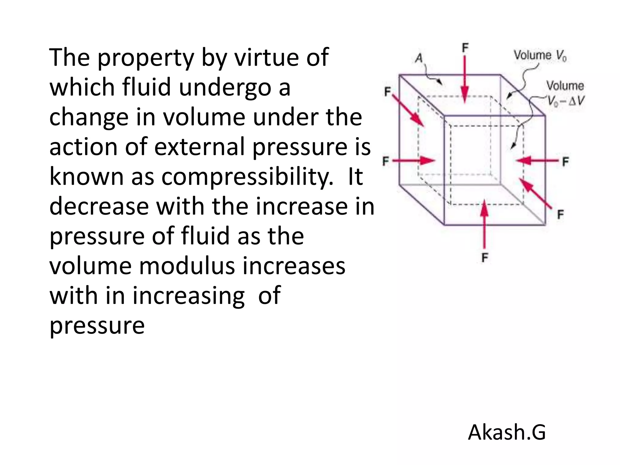 Akash ppt 1 bulk modulus &compressibility &surface tension | PPTX