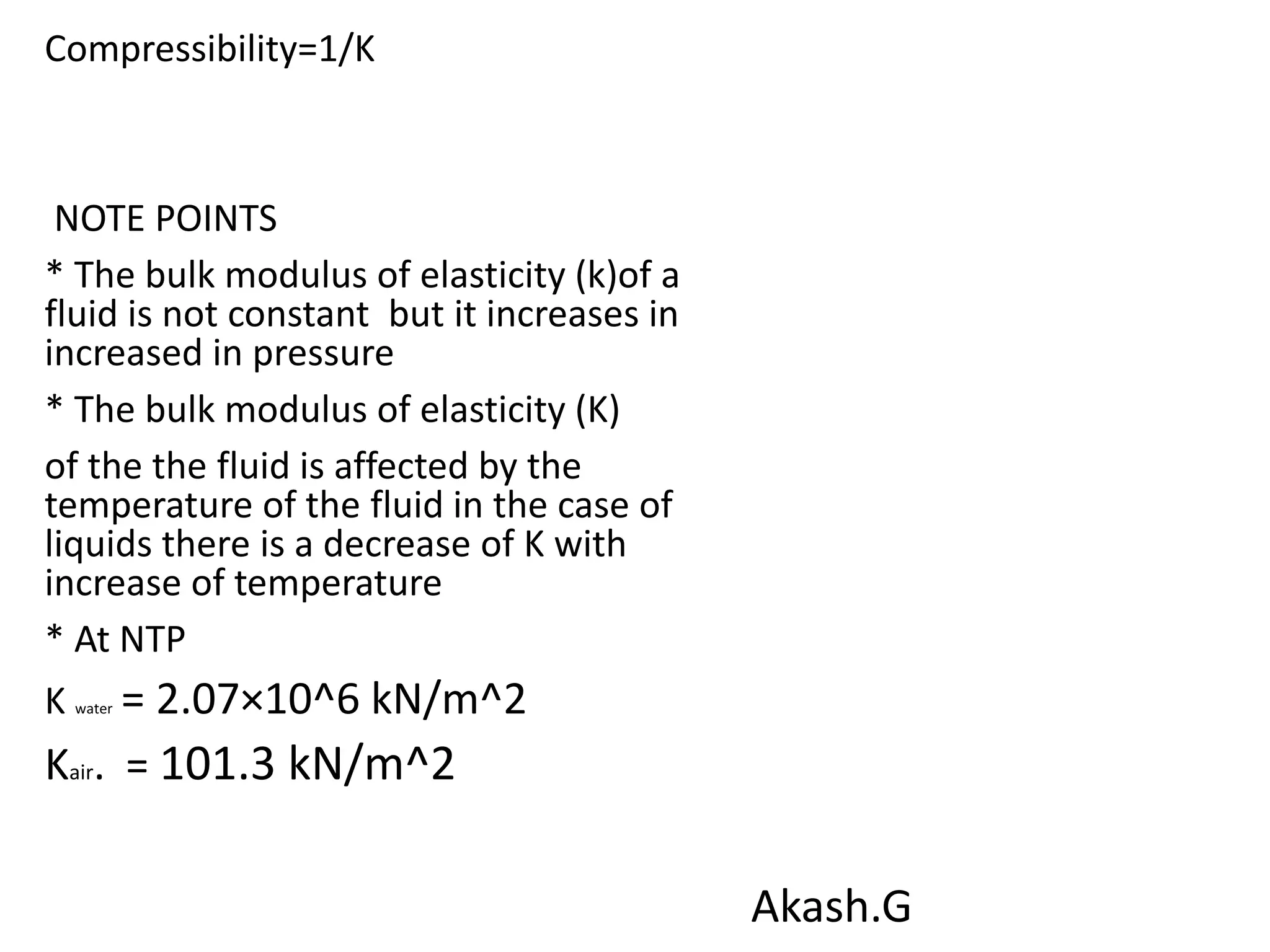 Akash Ppt 1 Bulk Modulus Andcompressibility Andsurface Tension Pptx