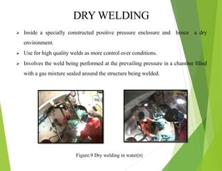 UNDER WATER WELDING | PPTX