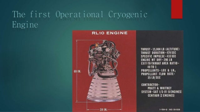 CRYOGENIC ROCKET ENGINE