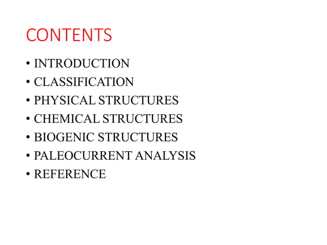 Sedimentary structure and paleocurrent analysis | PPTX | Geology | Science