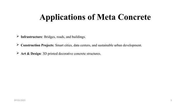 A careful and detailed study on the meta concrete | PPT