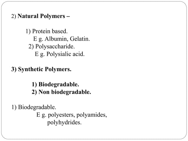 Polymers | PPTX