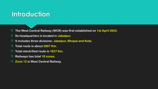 Akash Verma (Kota Railway PPT) kota railway station | PPTX