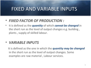 Law Of Variable Proportions (Economics) | PPT