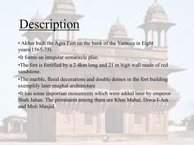 Architecture during the reign of Akbar | PPTX | Landscaping | Home & Garden