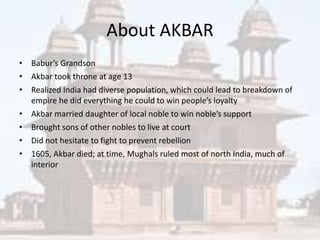 Architecture during the reign of Akbar | PPTX